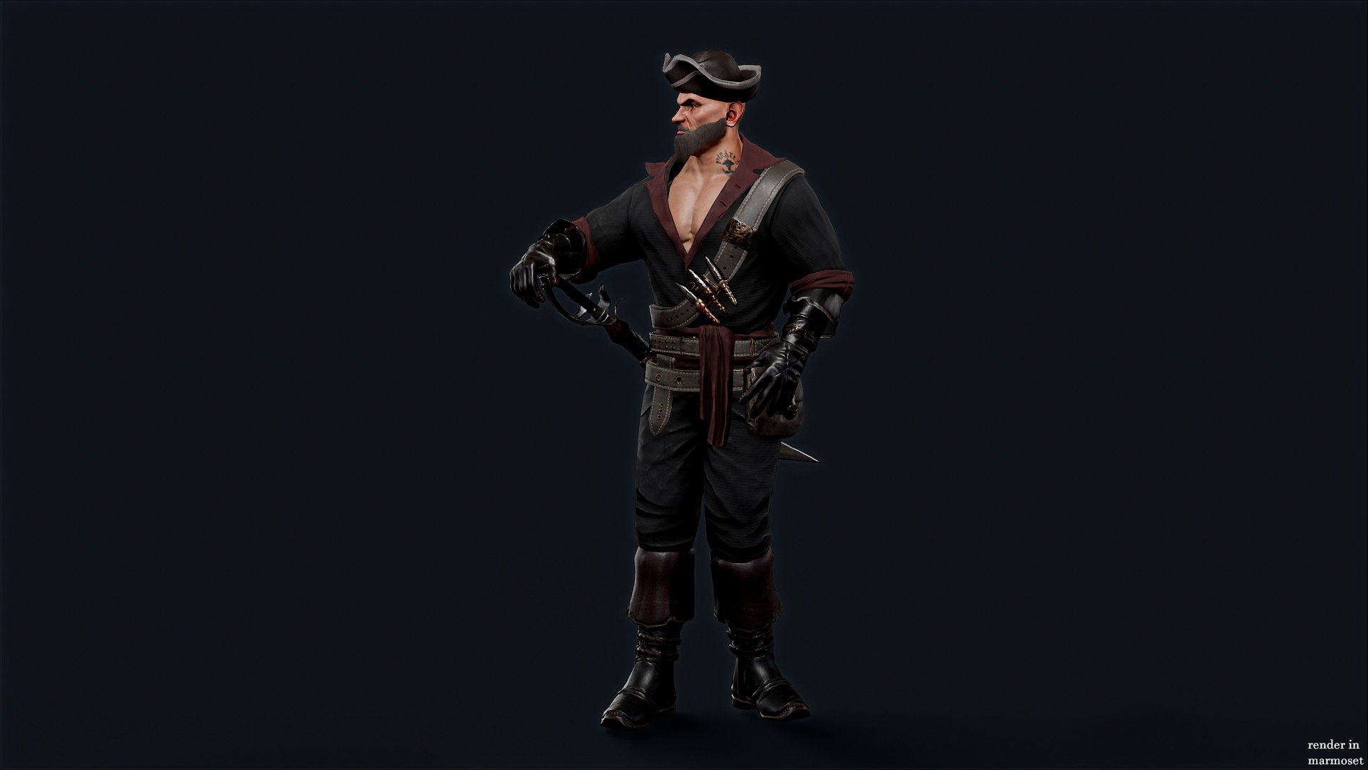 3D PIRATE R PACK B Model - TurboSquid 2341380