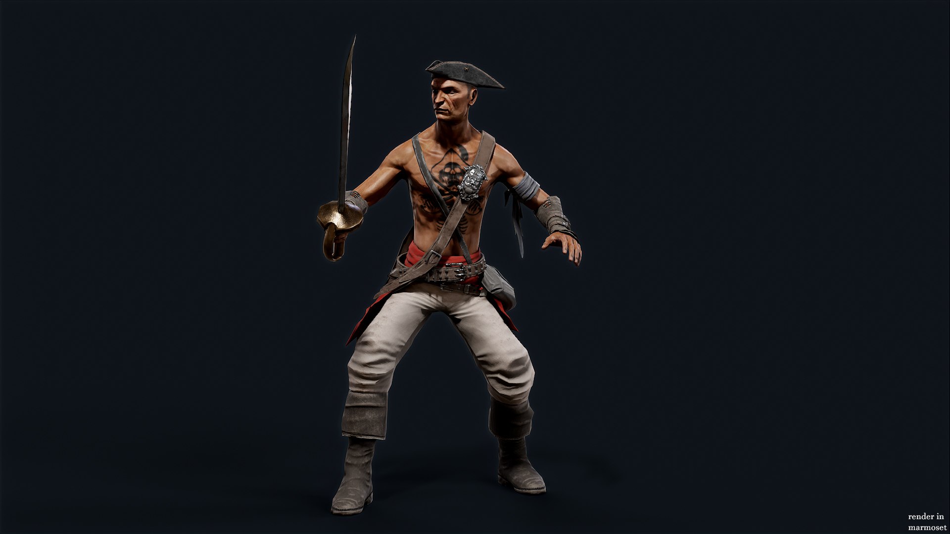 3D PIRATE R PACK B Model - TurboSquid 2341380