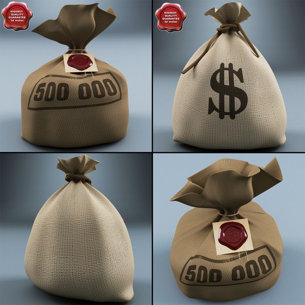 Money Bag 3D Models for Download | TurboSquid