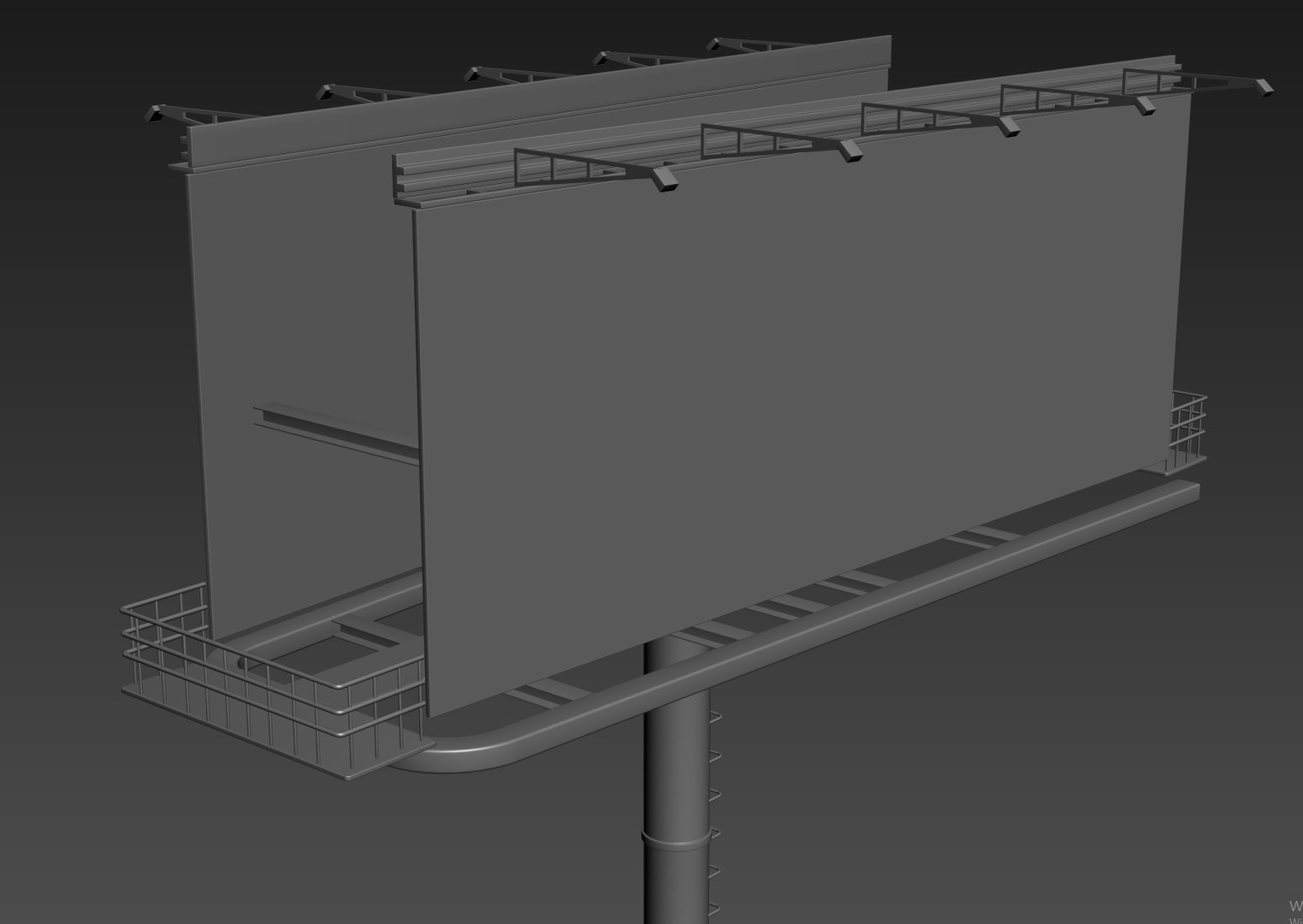 Billboard Model - TurboSquid 1938876