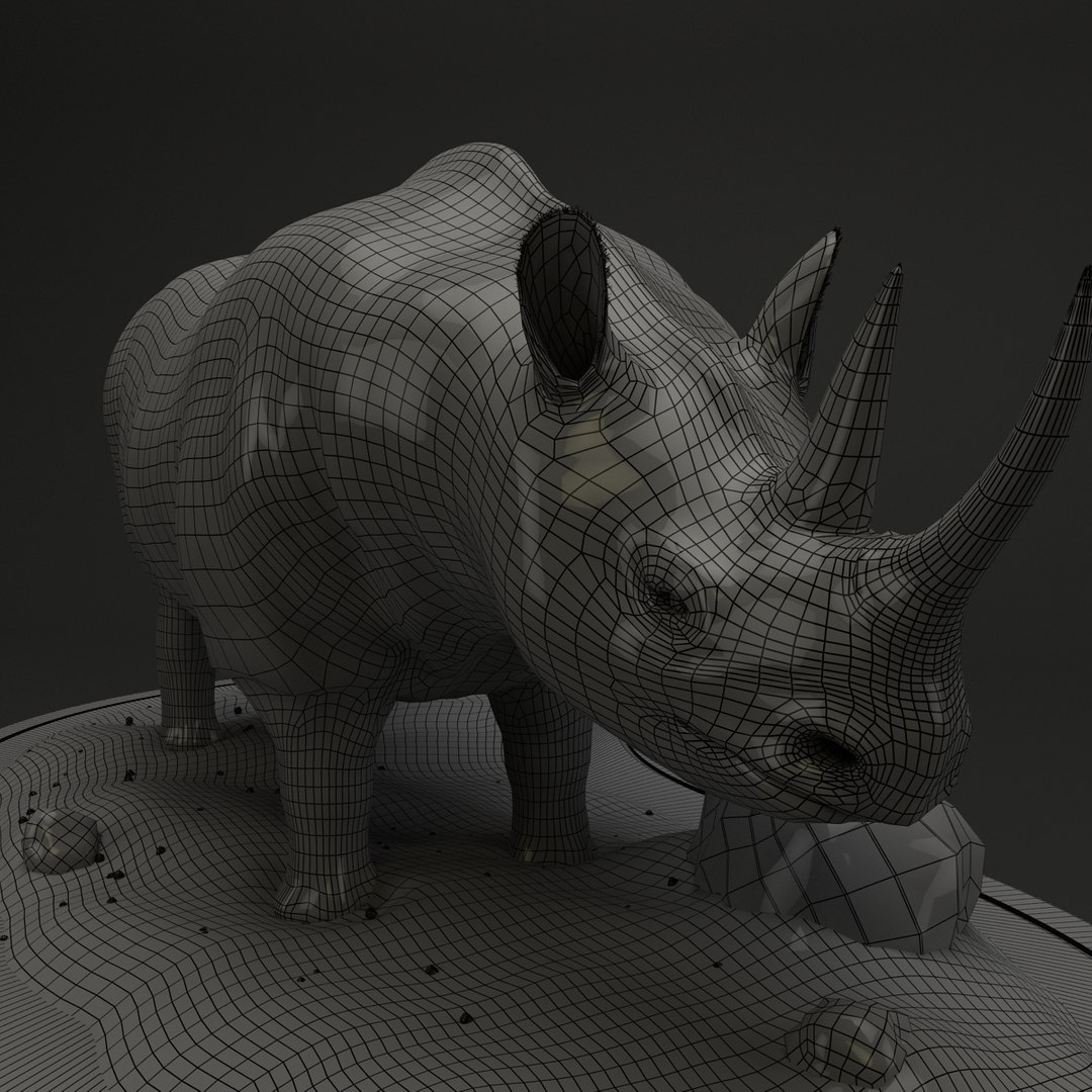 rhino rhinoceros 3d model