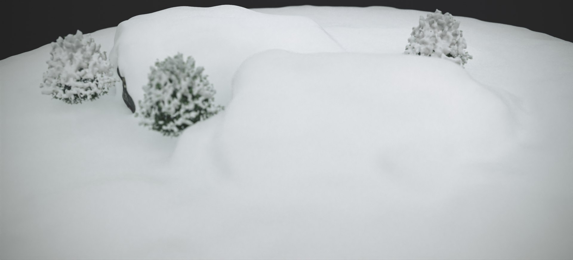 3D SNOW ROCKS LANDSCAPE 2022 - TurboSquid 2026988