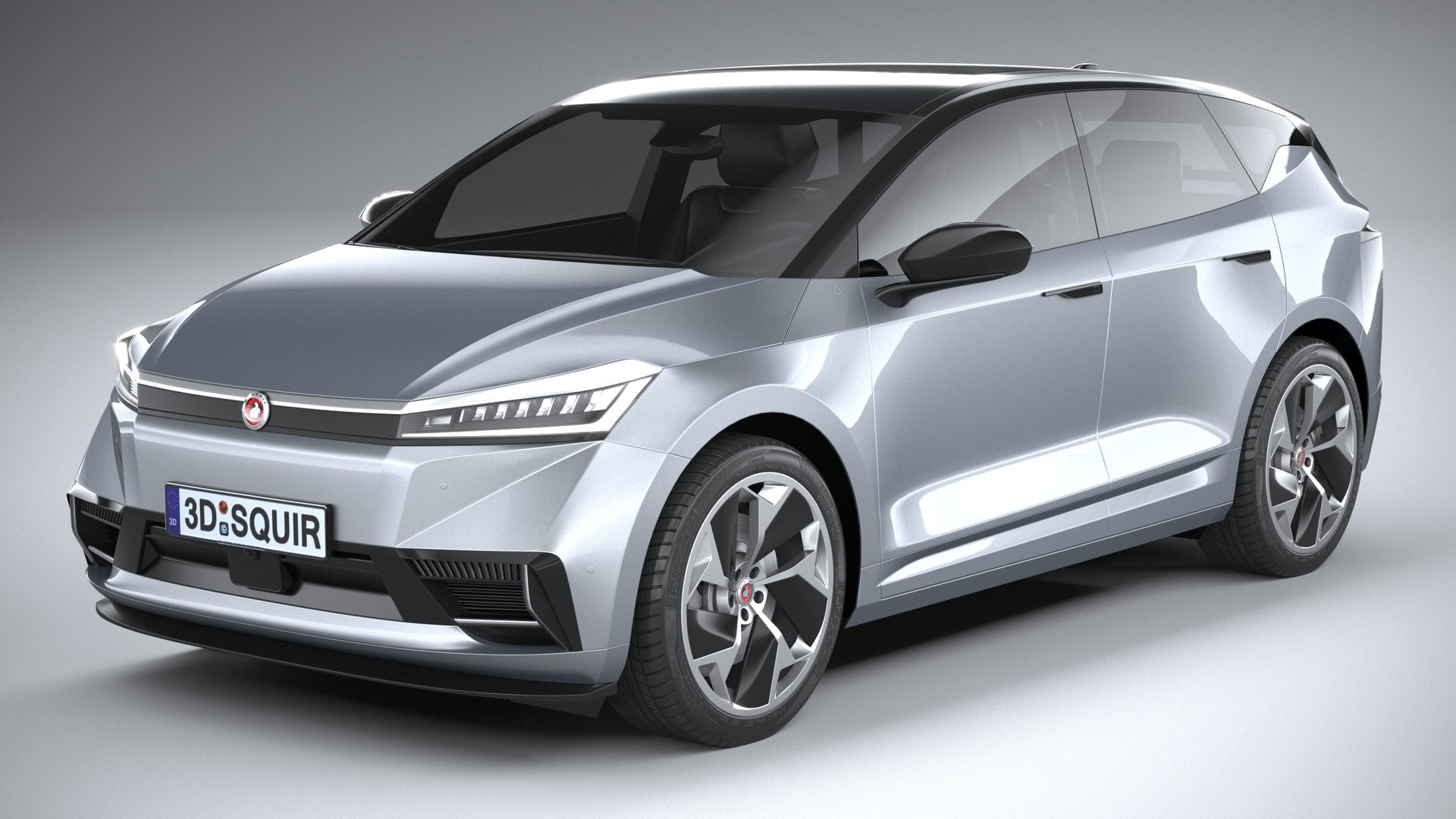 Generic SUV EV v2 2022 3D - TurboSquid 1950657