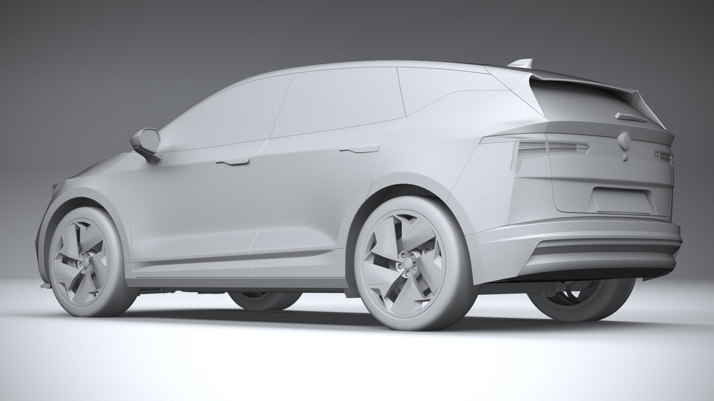 Generic SUV EV v2 2022 3D - TurboSquid 1950657