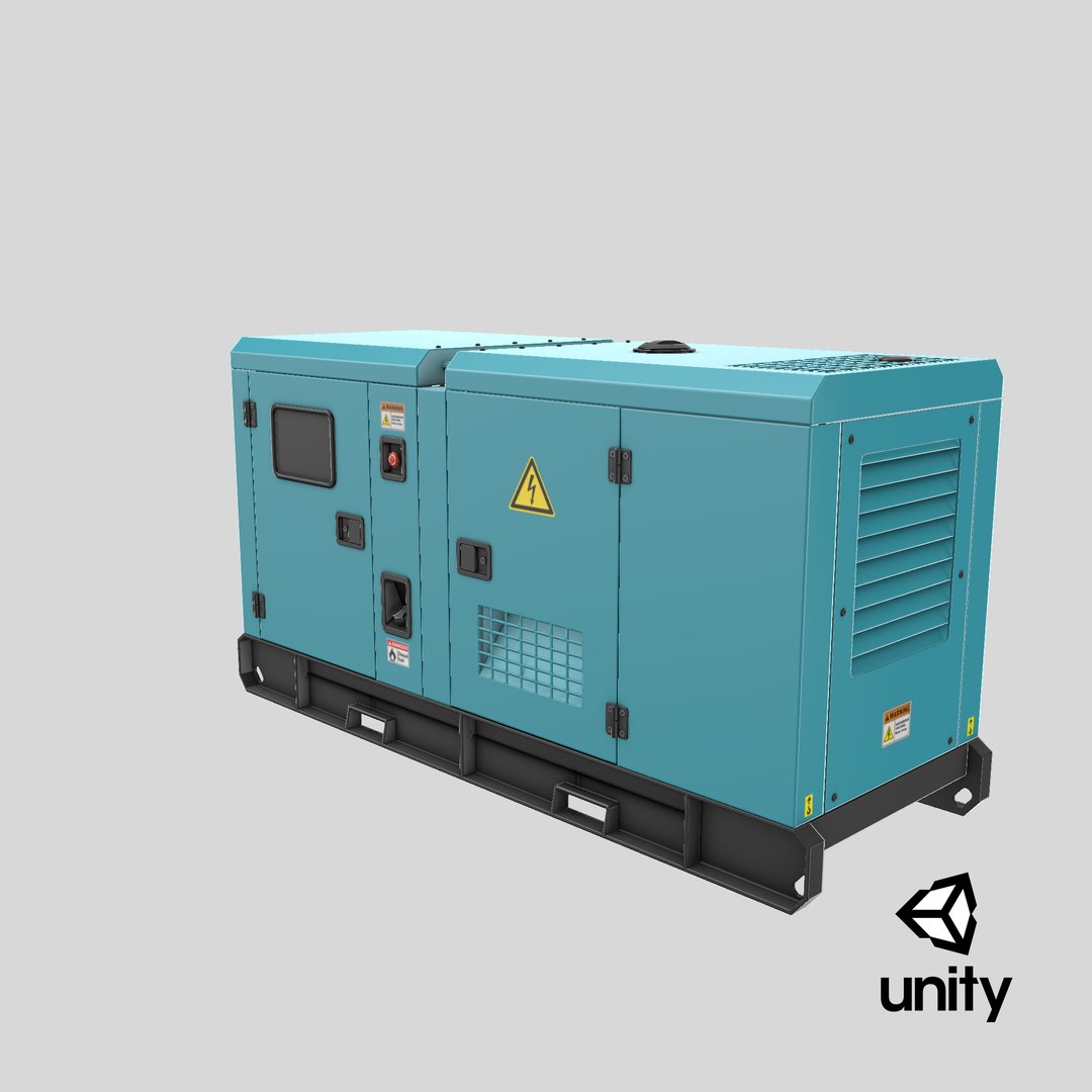 Generator power model - TurboSquid 1563667