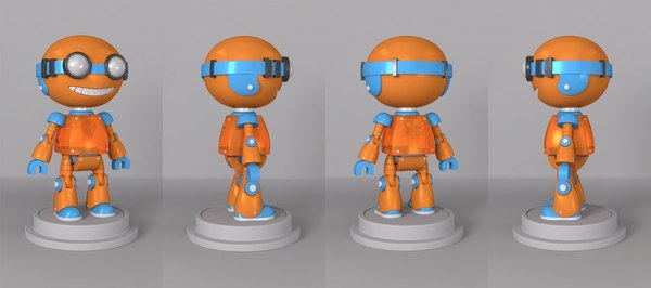 3D Maya robot model