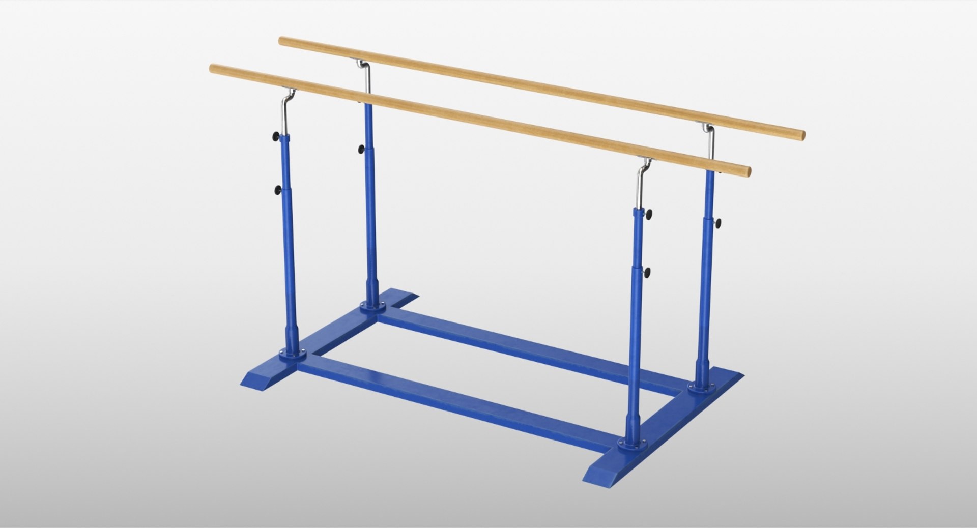 Realistic parallel bars model - TurboSquid 1365980