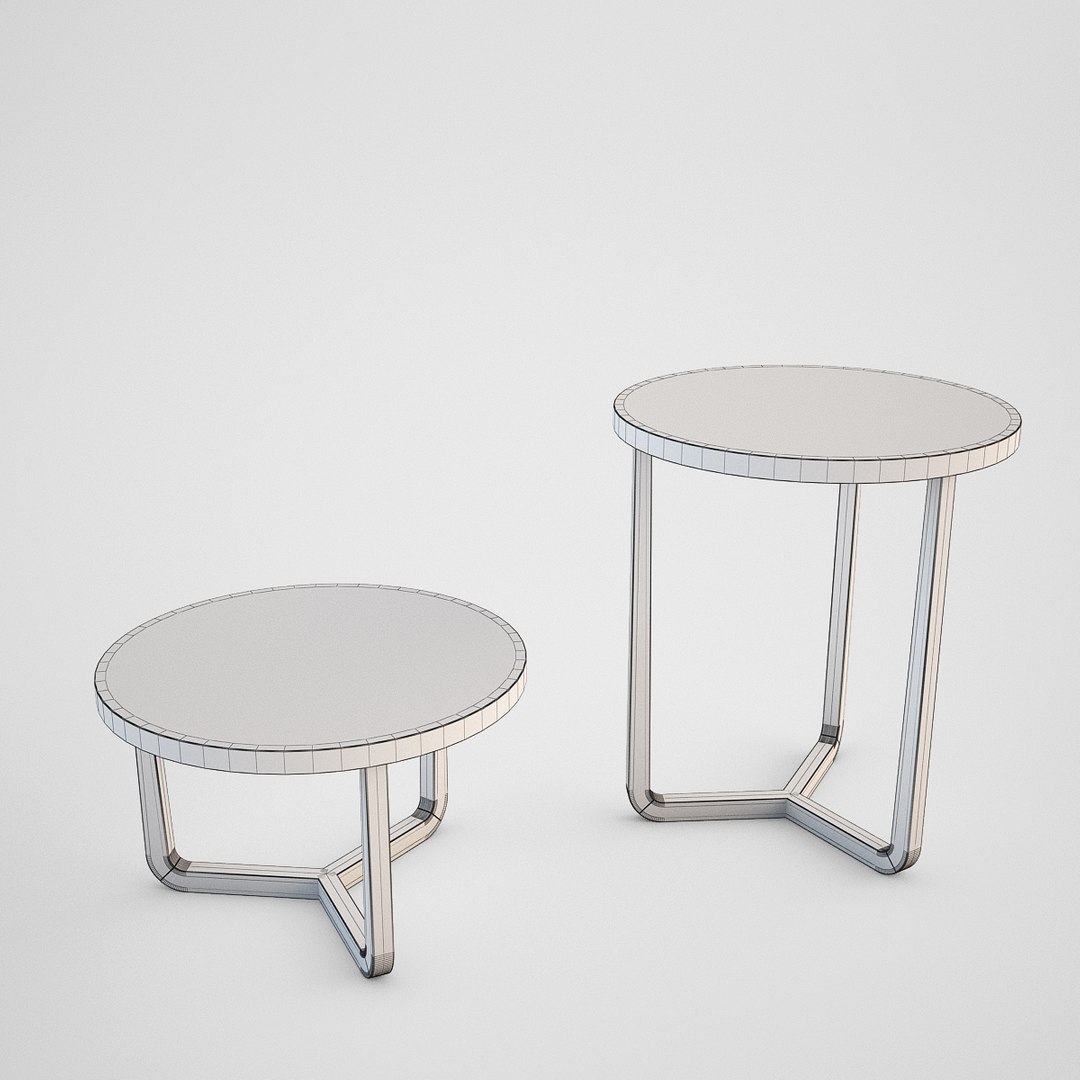Flexform Jiff Coffe Table 3d Model