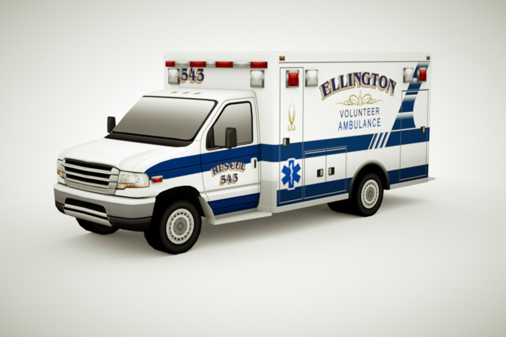 3d Generic Ambulance V3