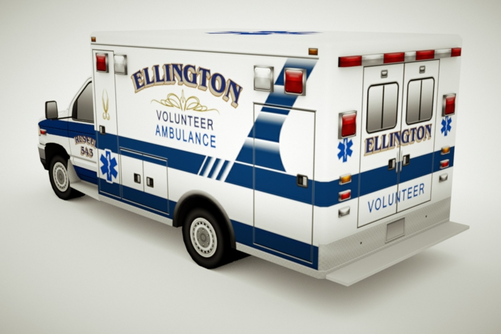 3d Generic Ambulance V3