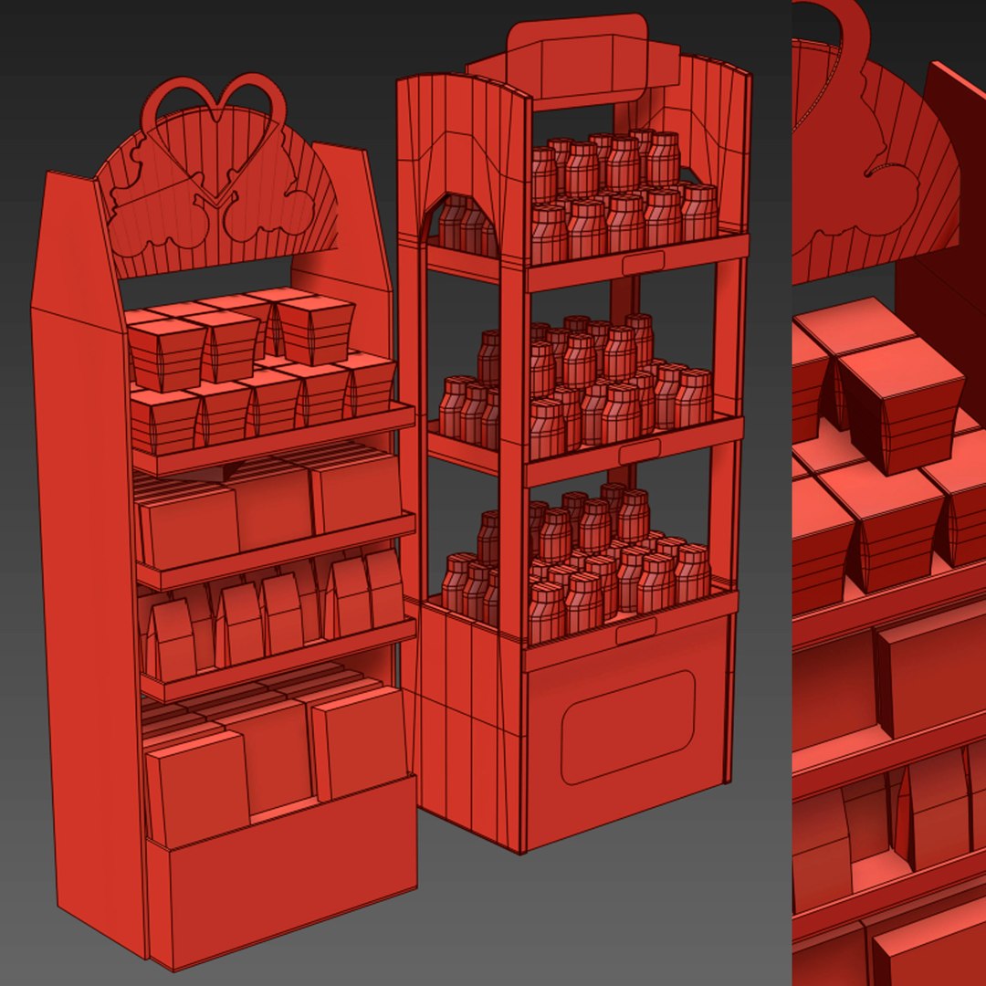 Showcase 020 Raffaello Nutella Model - TurboSquid 1519450