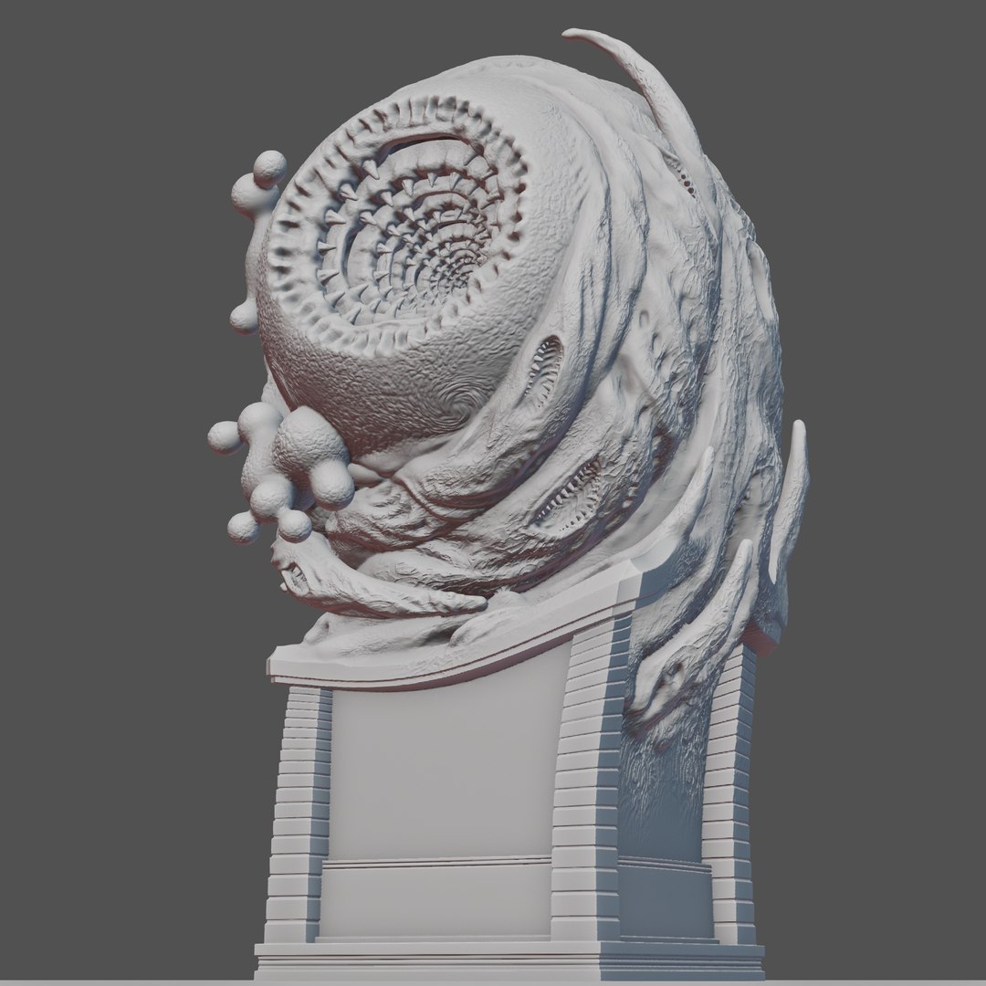 3D Model Azathoth Statuette - TurboSquid 2077194