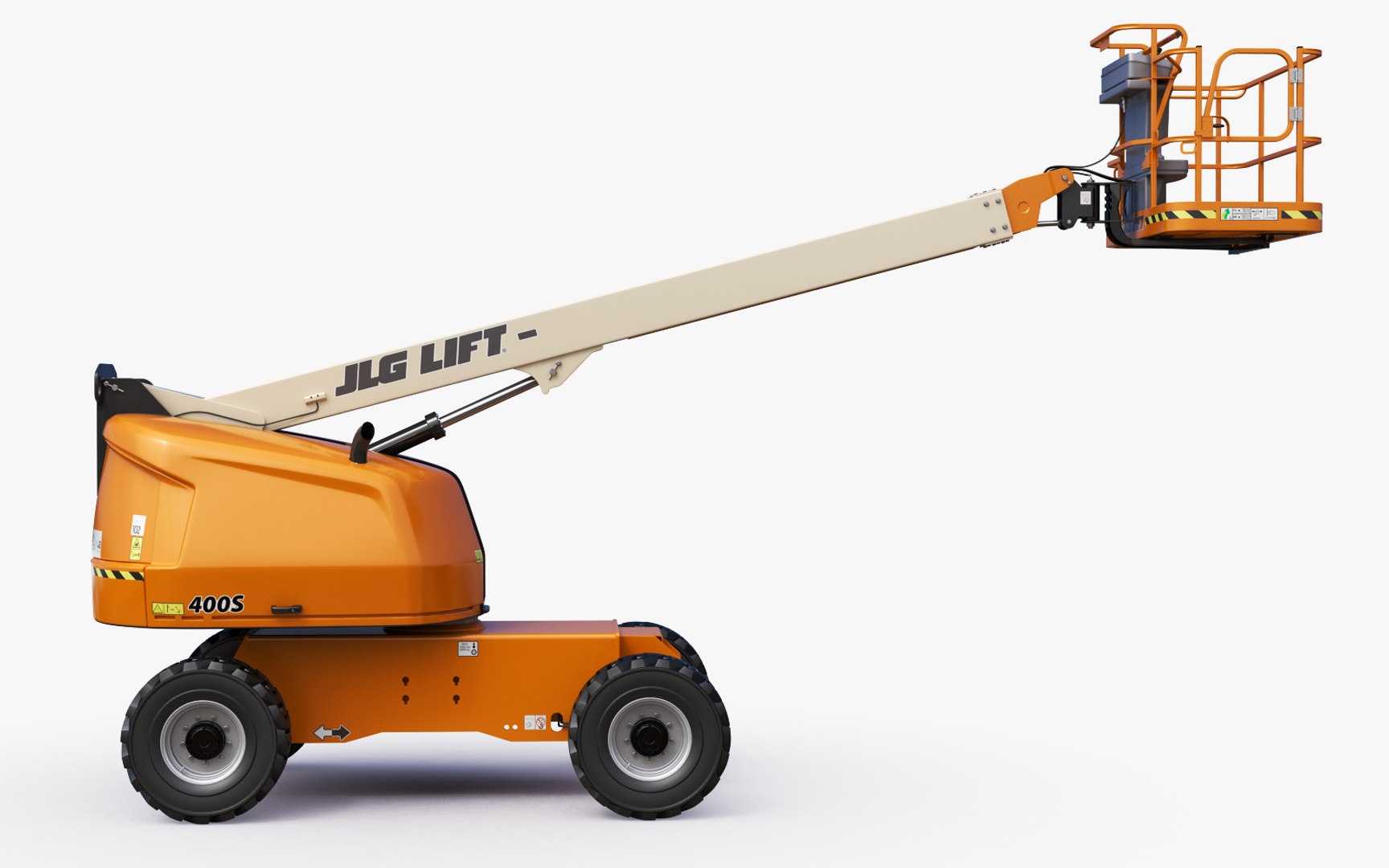 Jlg 400s Telescopic Boom Model - TurboSquid 1350706