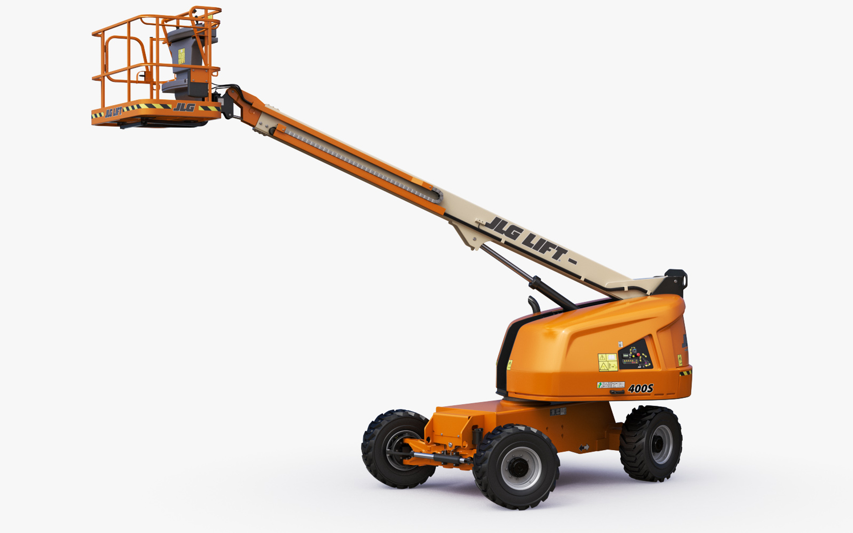 Jlg 400s telescopic boom model - TurboSquid 1350706