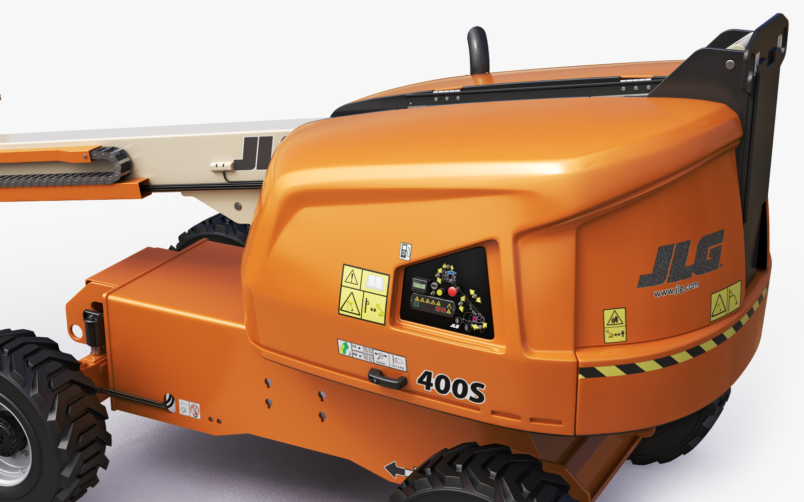 Jlg 400s telescopic boom model - TurboSquid 1350706