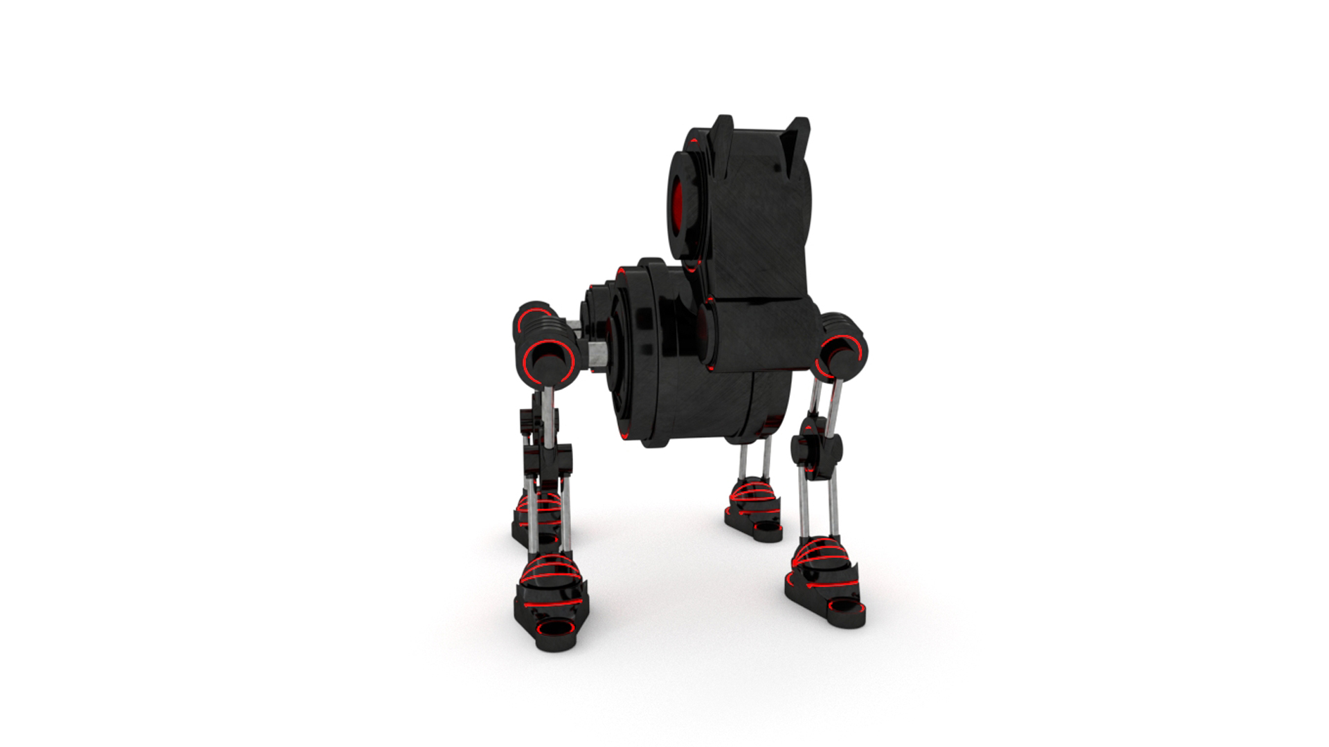 3D Robot Dog Model - TurboSquid 1449155