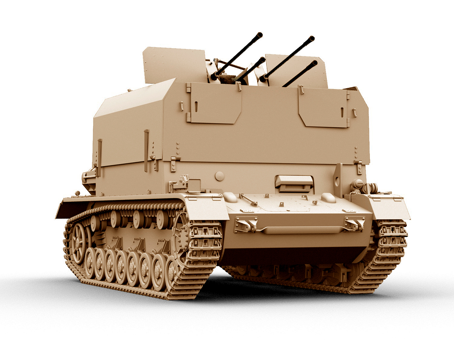 3D panzer iv prototype mobelwagen - TurboSquid 1706370