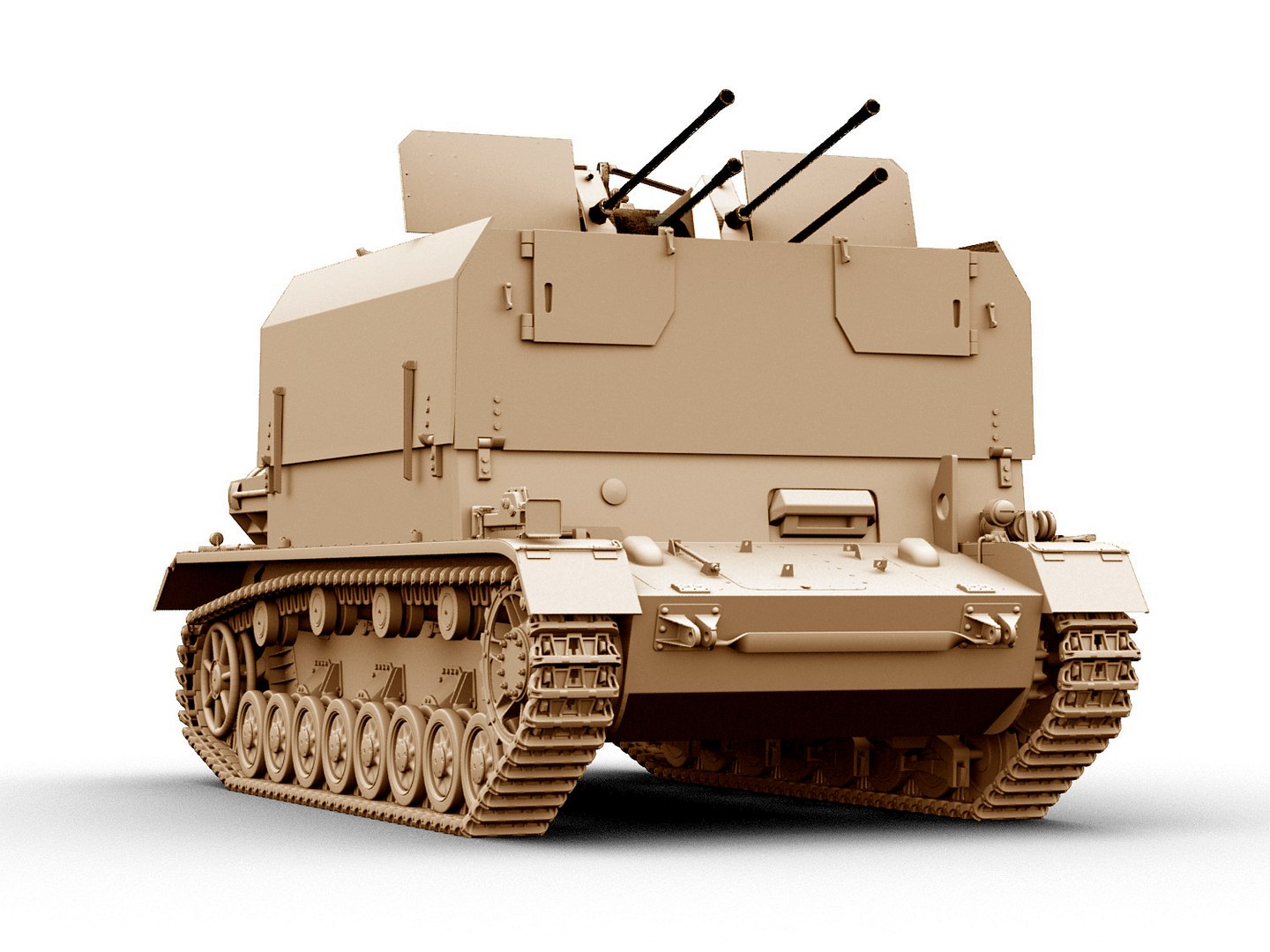 3D Panzer Iv Prototype Mobelwagen - TurboSquid 1706370