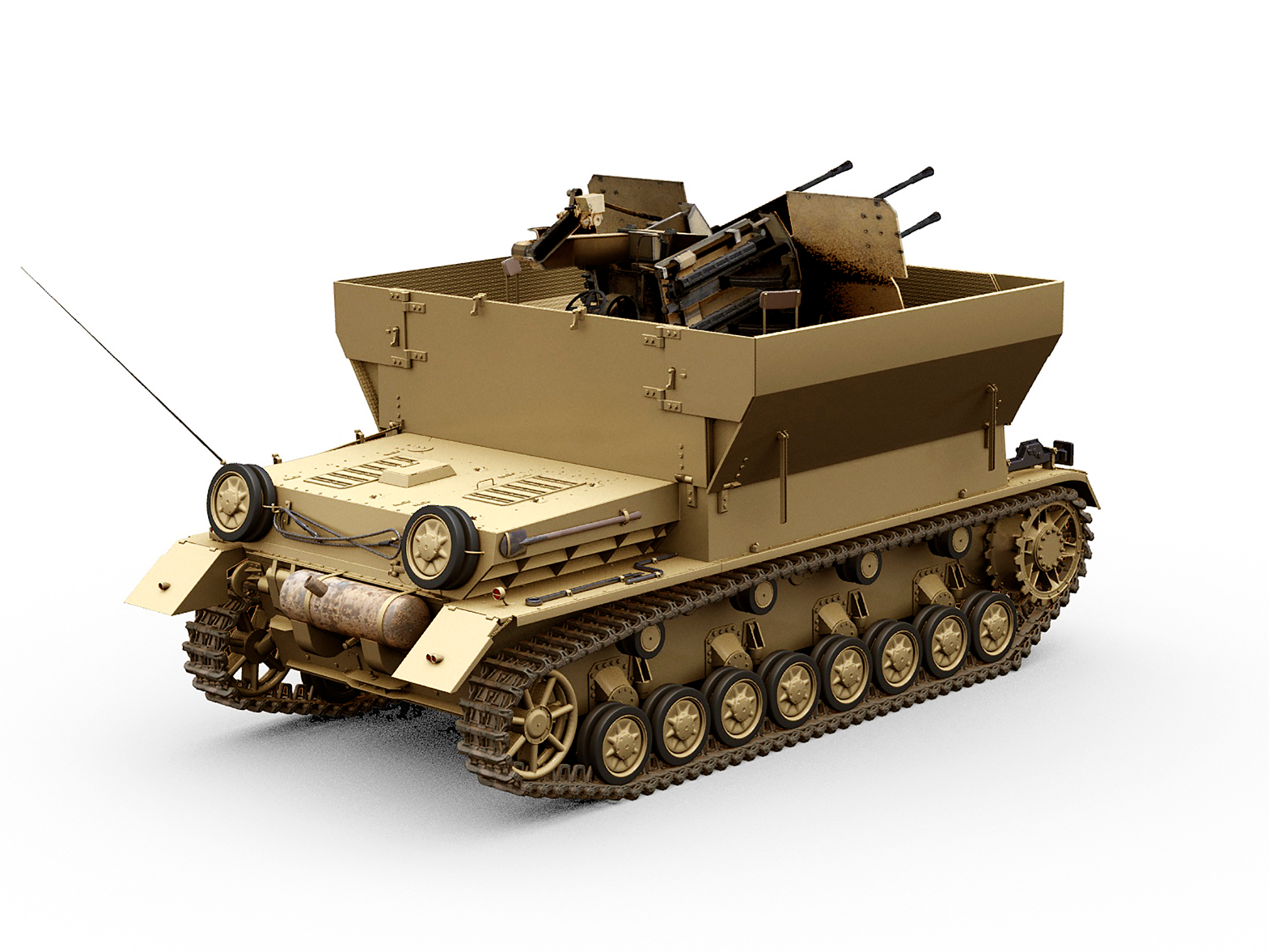 3D panzer iv prototype mobelwagen - TurboSquid 1706370