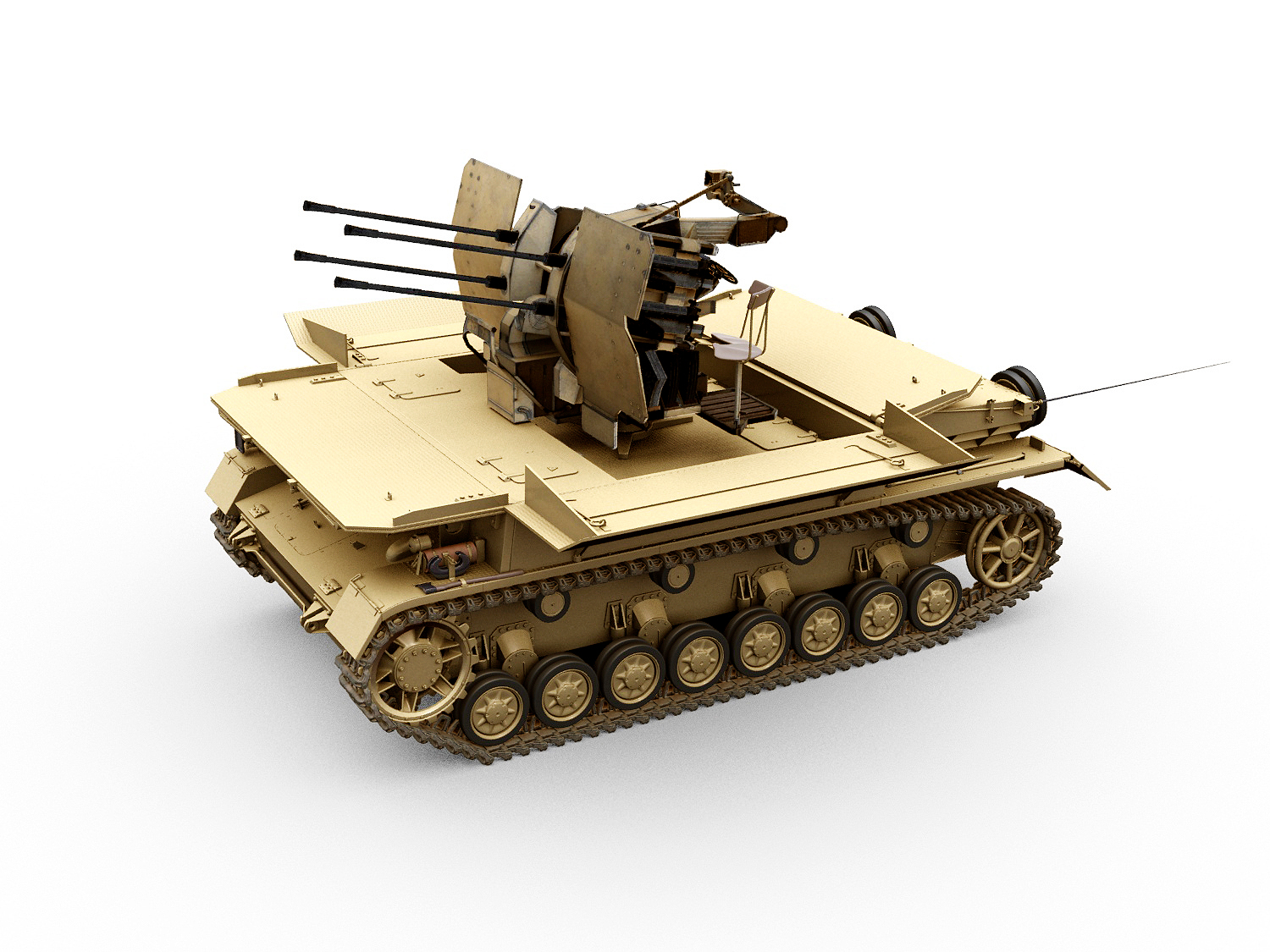 3D panzer iv prototype mobelwagen - TurboSquid 1706370