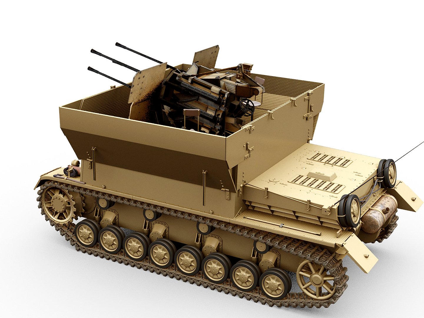 3D panzer iv prototype mobelwagen - TurboSquid 1706370
