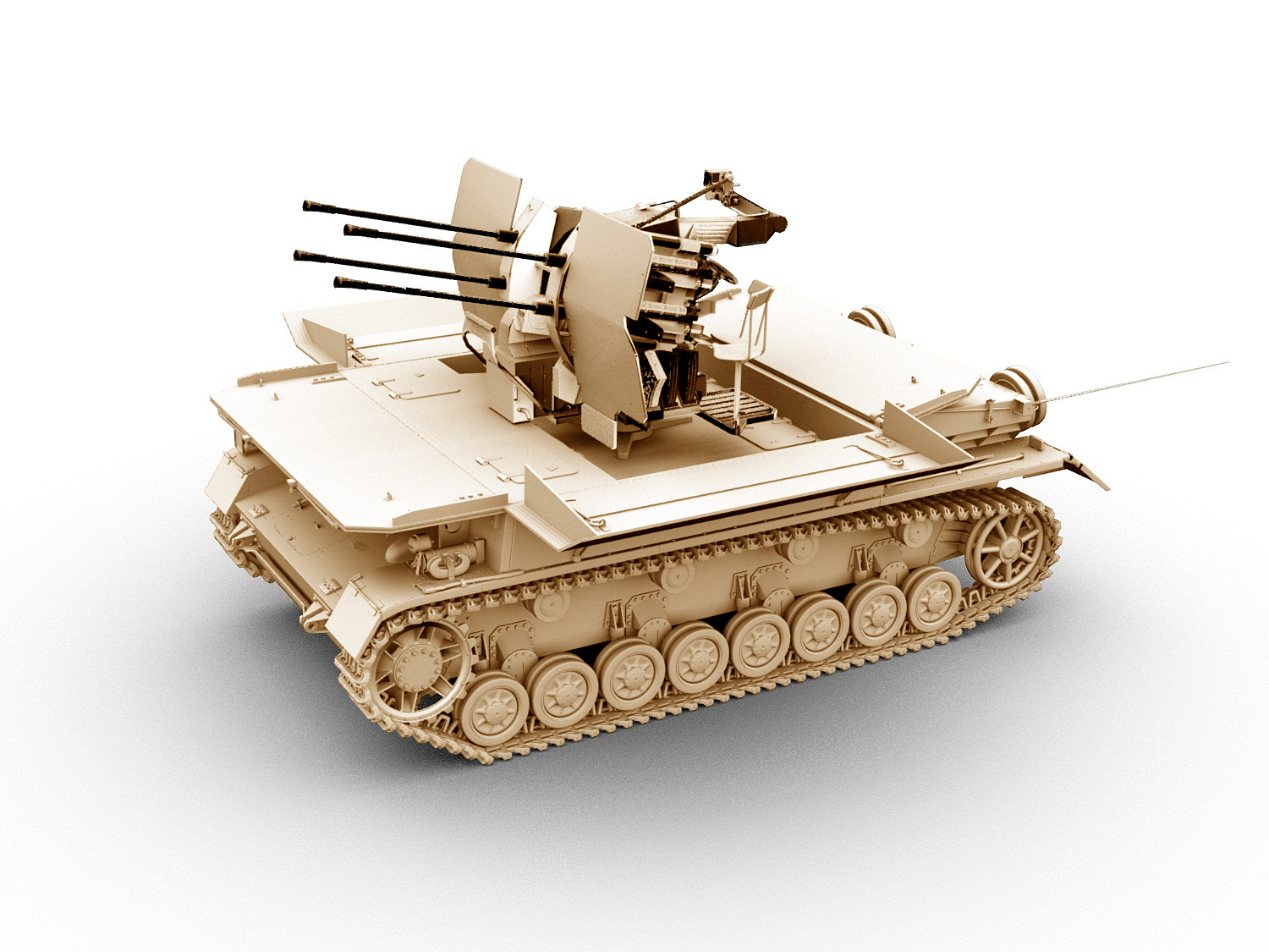 3D panzer iv prototype mobelwagen - TurboSquid 1706370