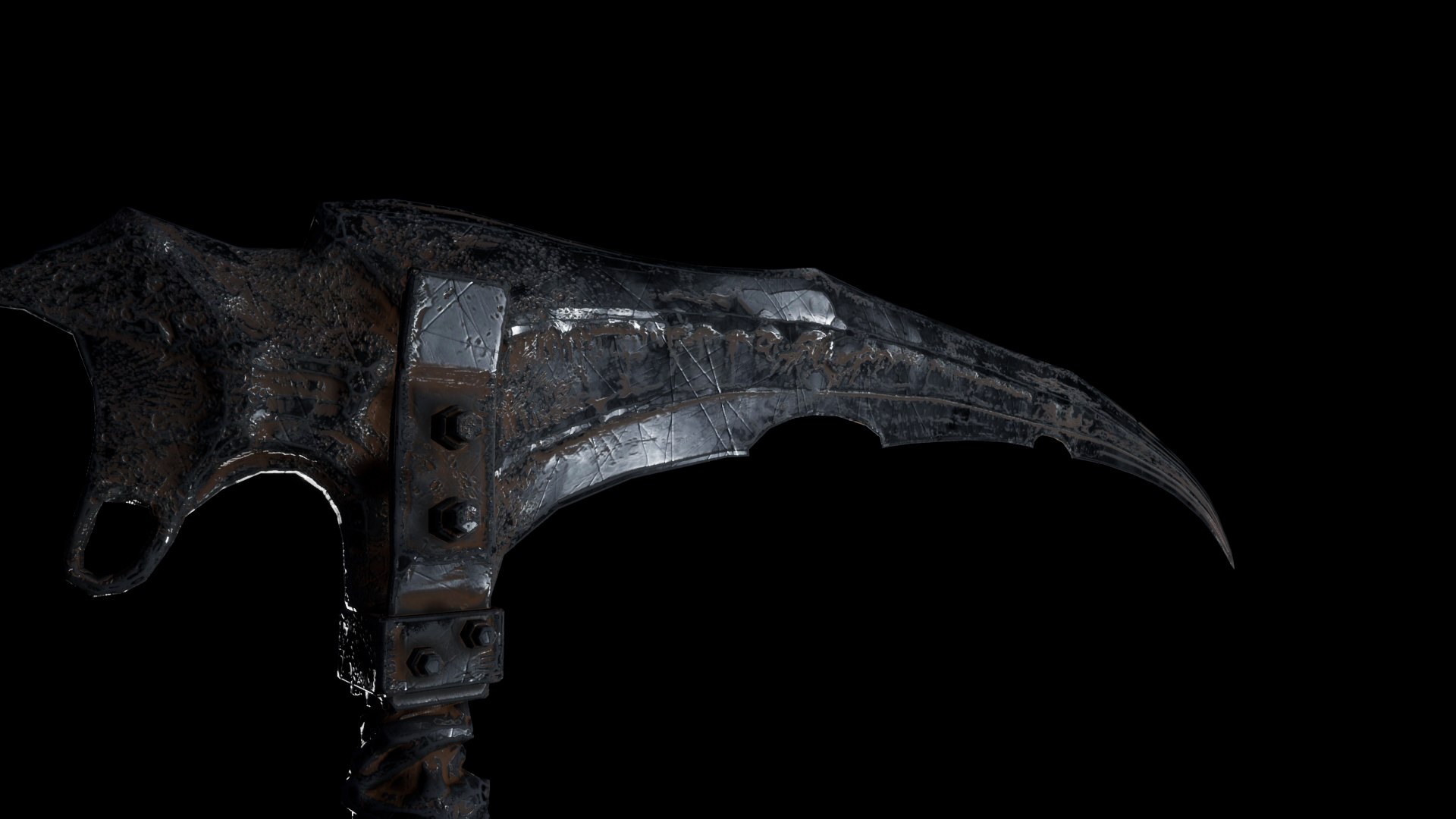 Reaper Scythe - PBR Low-poly Model - TurboSquid 1821554