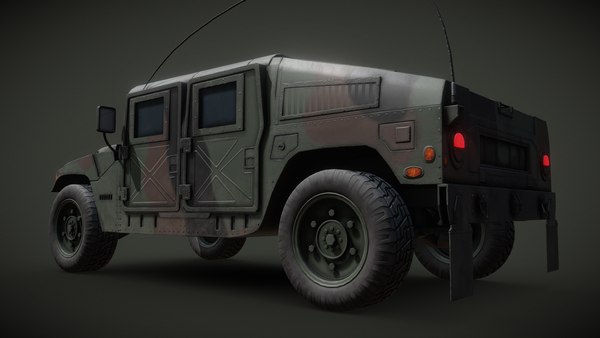 modelo 3d humvee - TurboSquid 2094356