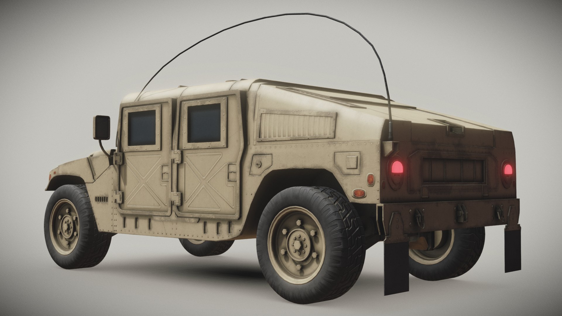3D Humvee Model - TurboSquid 2094356