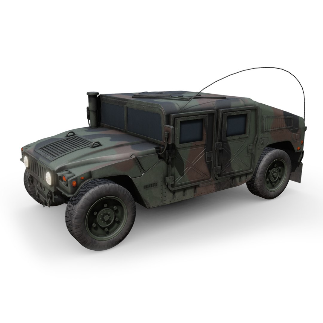modelo 3d humvee - TurboSquid 2094356