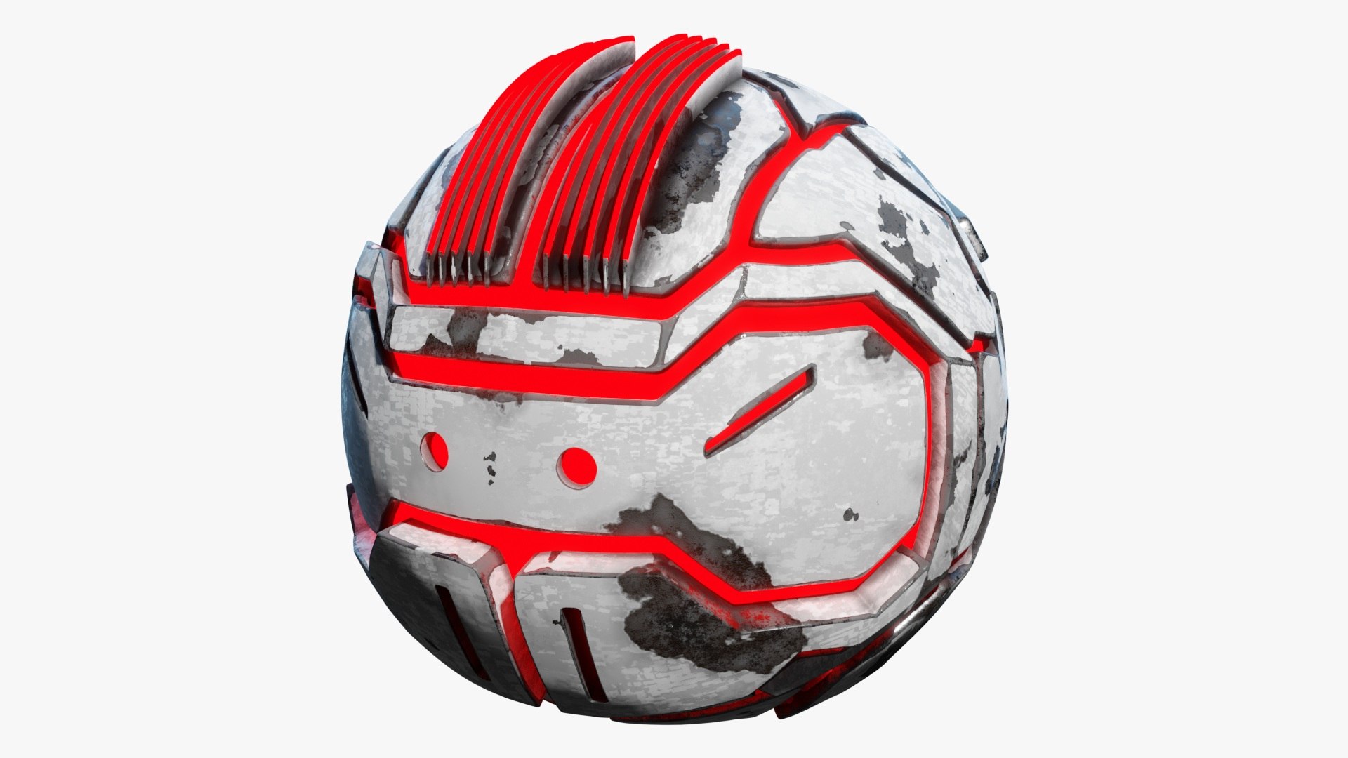 Sphere Drone Glowing 3D Model - TurboSquid 1701276