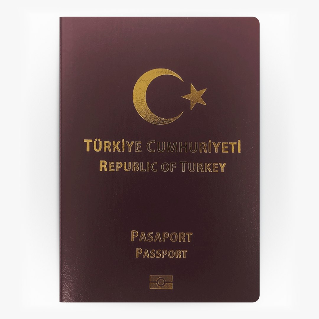 3D TURKEY Passport model - TurboSquid 1731768