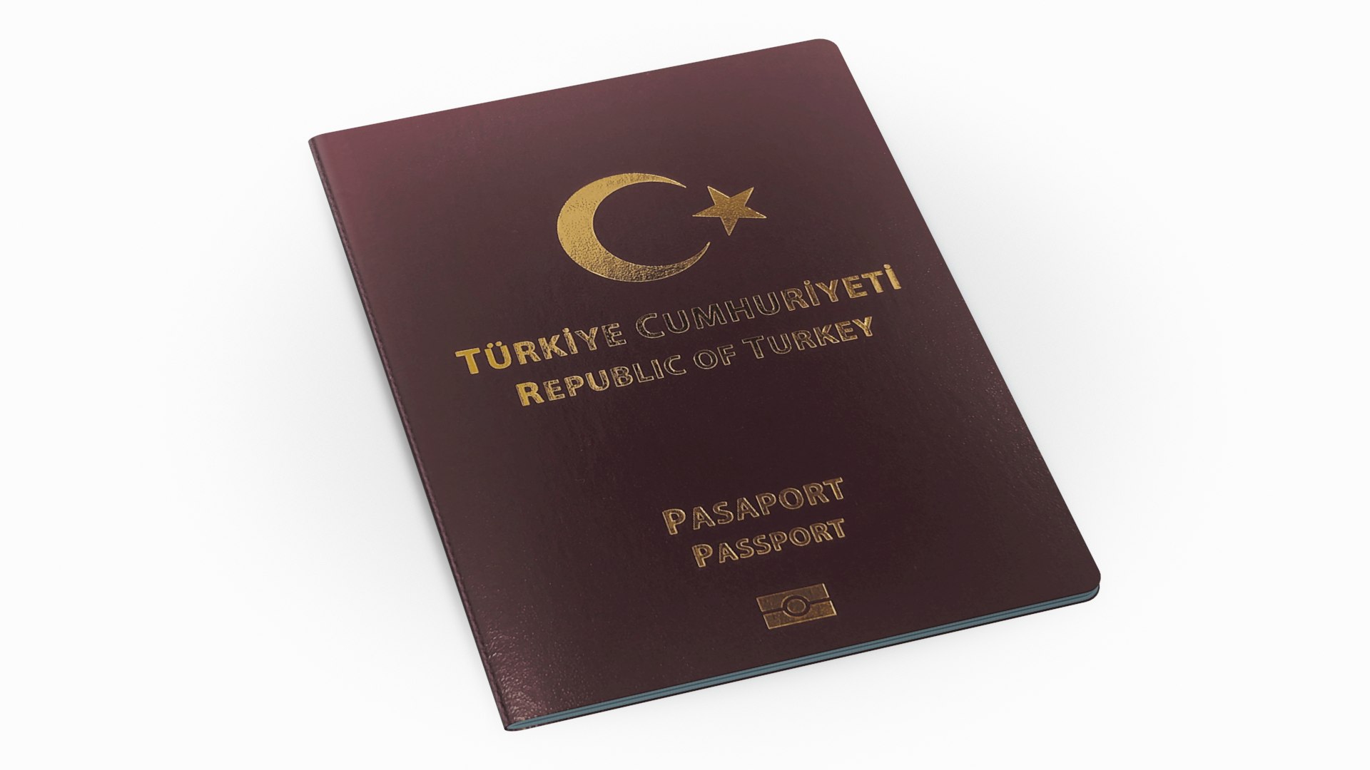3D TURKEY Passport Model - TurboSquid 1731768