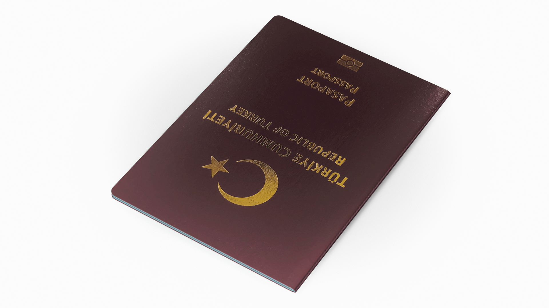 3D TURKEY Passport model - TurboSquid 1731768