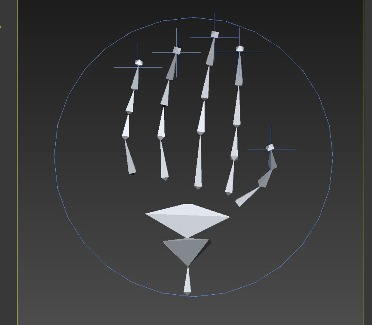 Cartoon Glove Hand Rigged 3D - TurboSquid 1389560