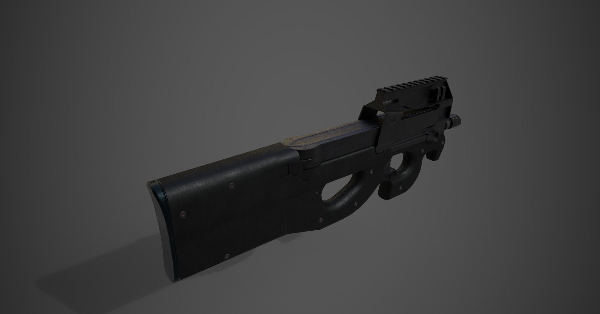 P90 guns model - TurboSquid 1562381