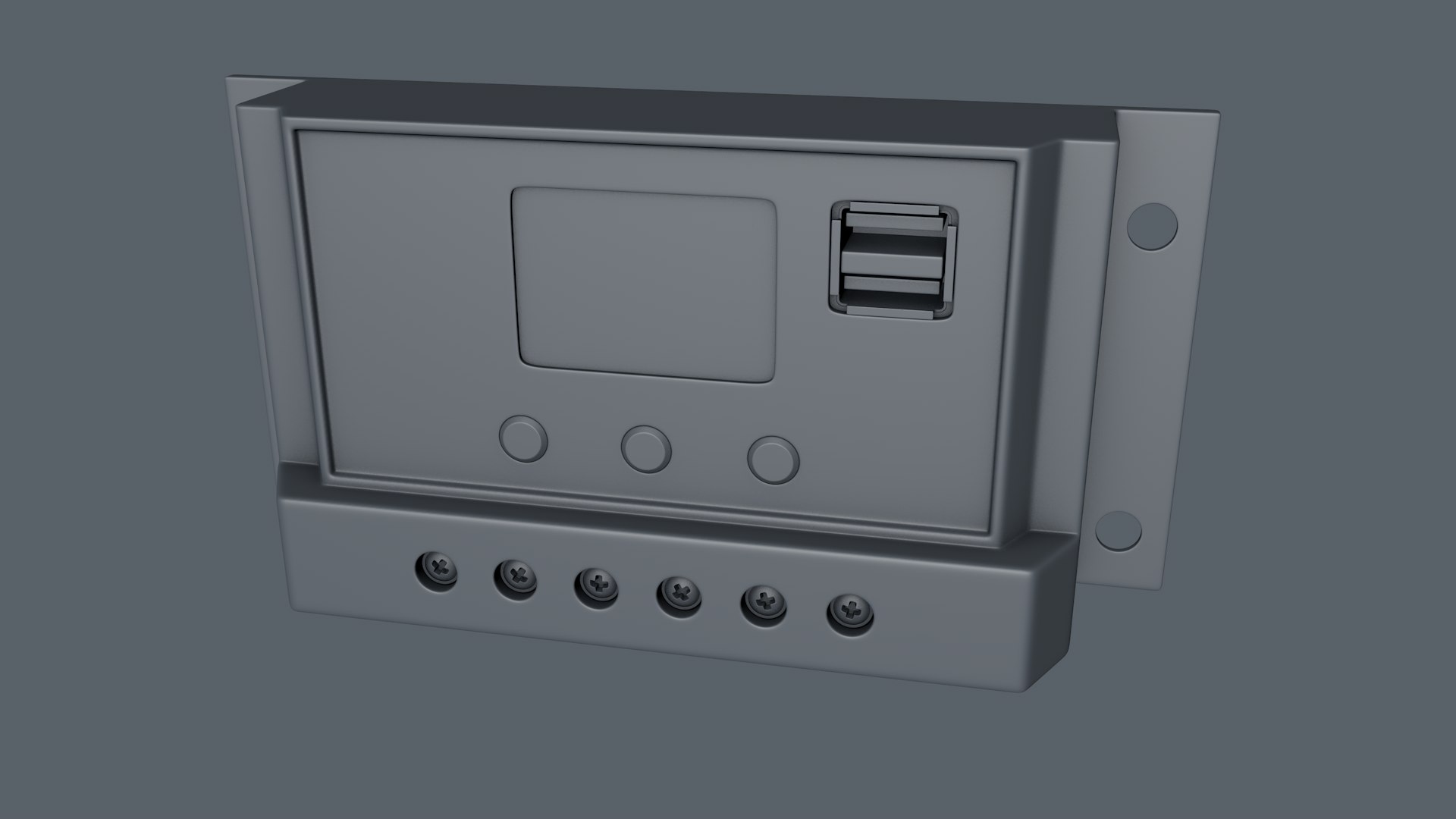 3D Solar Charge Controller - TurboSquid 2119423