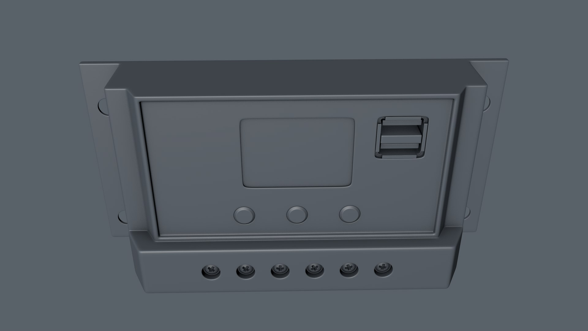 3D Solar Charge Controller - TurboSquid 2119423