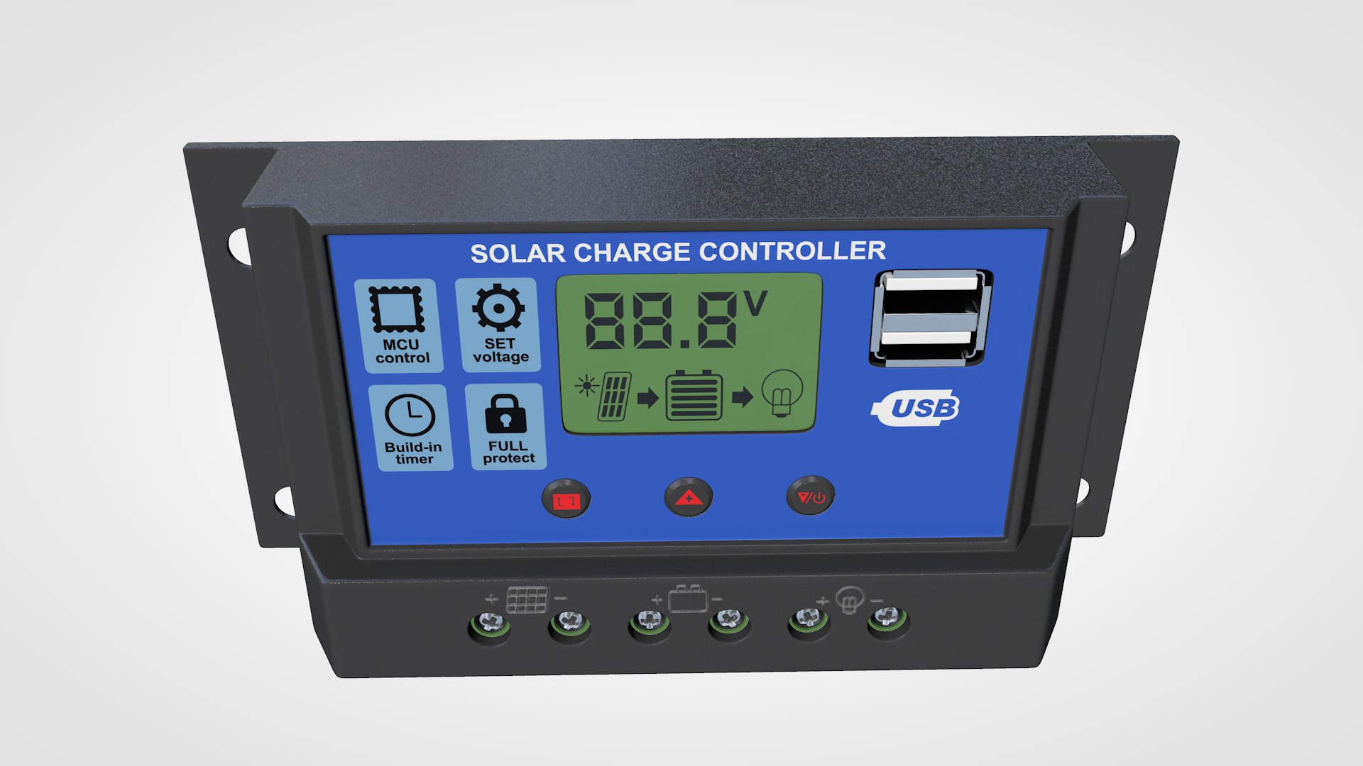 3D Solar Charge Controller - TurboSquid 2119423