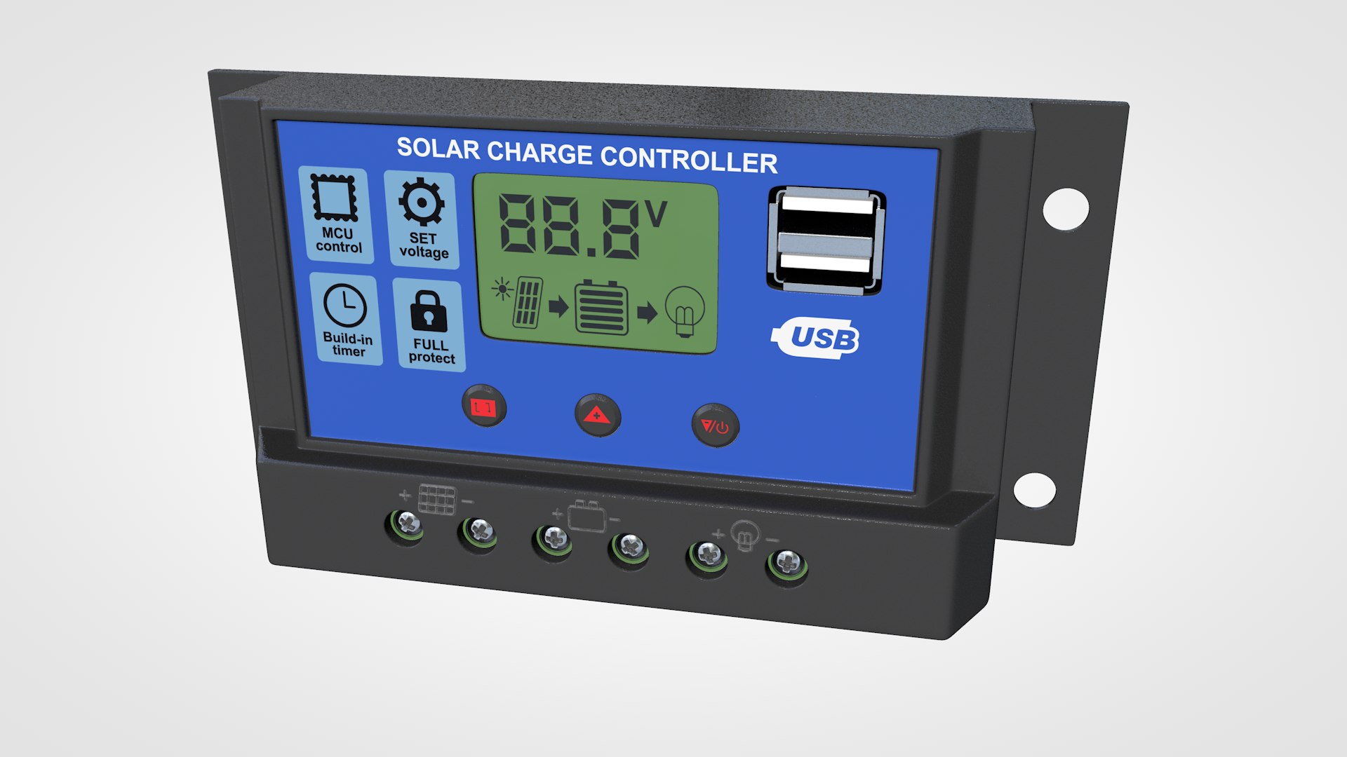 3D Solar Charge Controller - TurboSquid 2119423