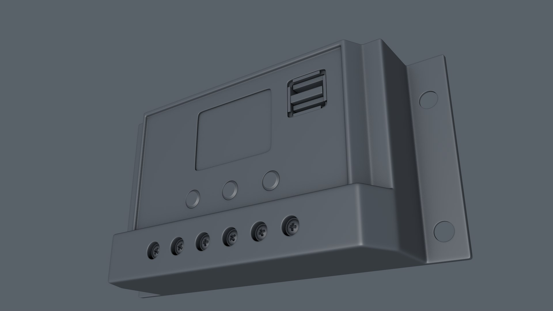 3D Solar Charge Controller - TurboSquid 2119423