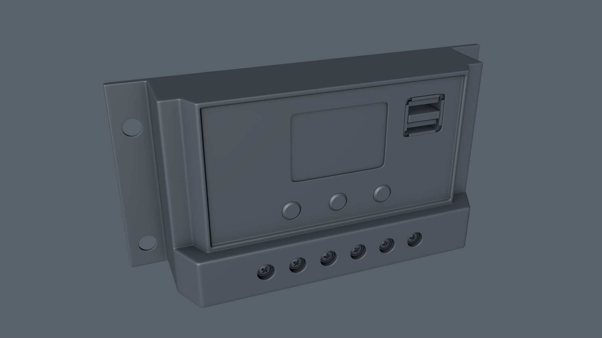 3D Solar Charge Controller - TurboSquid 2119423