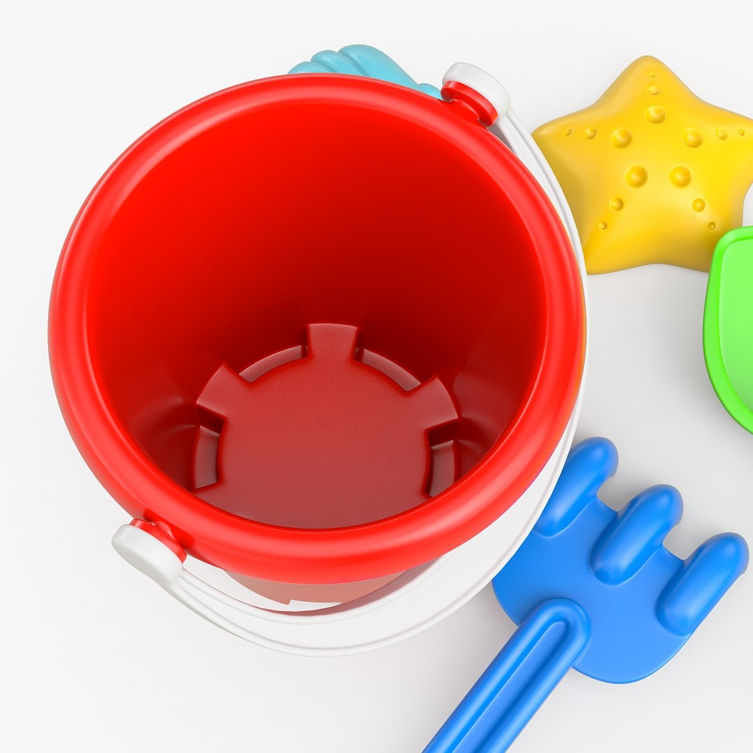 Sand Toys 3D Model - TurboSquid 1482693