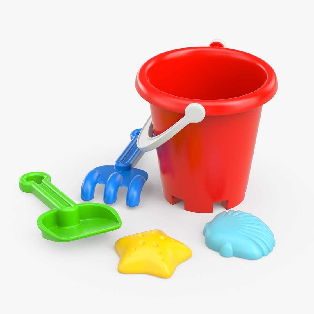 Sand Toys 3D Model - TurboSquid 1482693