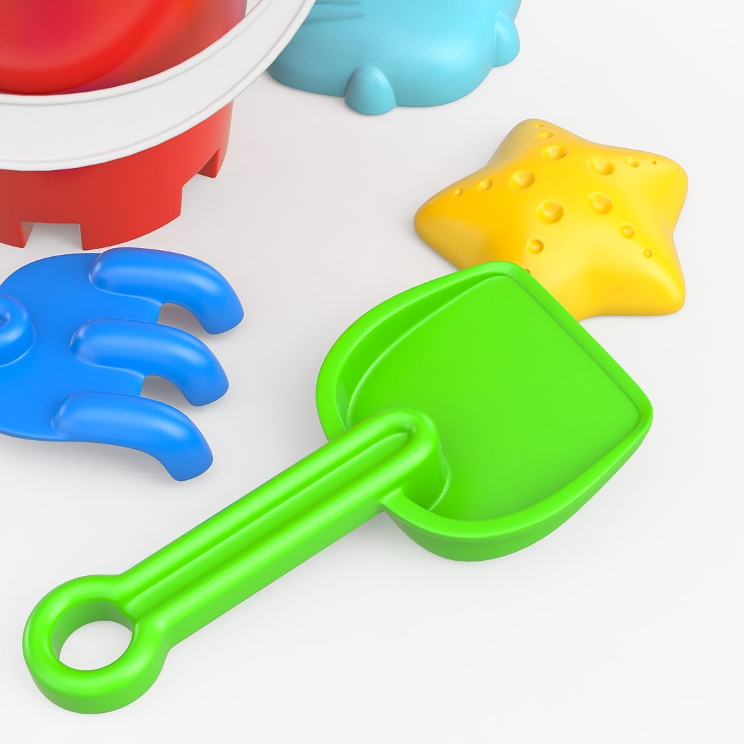 Sand Toys 3D Model - TurboSquid 1482693