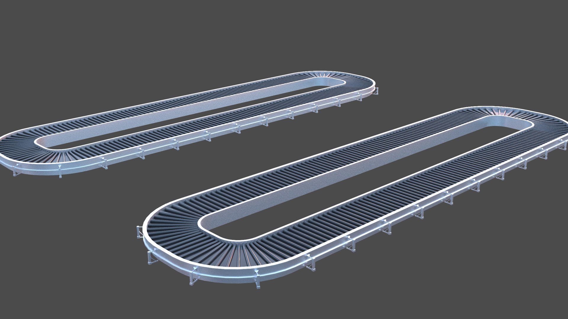 3D Low Poly Conveyor Belt Model - TurboSquid 2262471