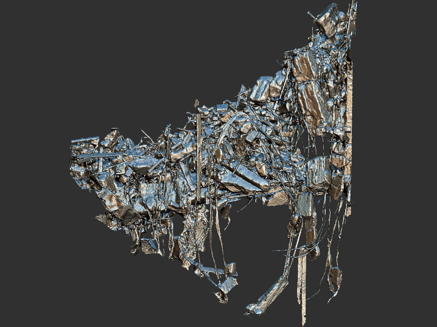 Demolished Building Ultra Hd Model - TurboSquid 1487614