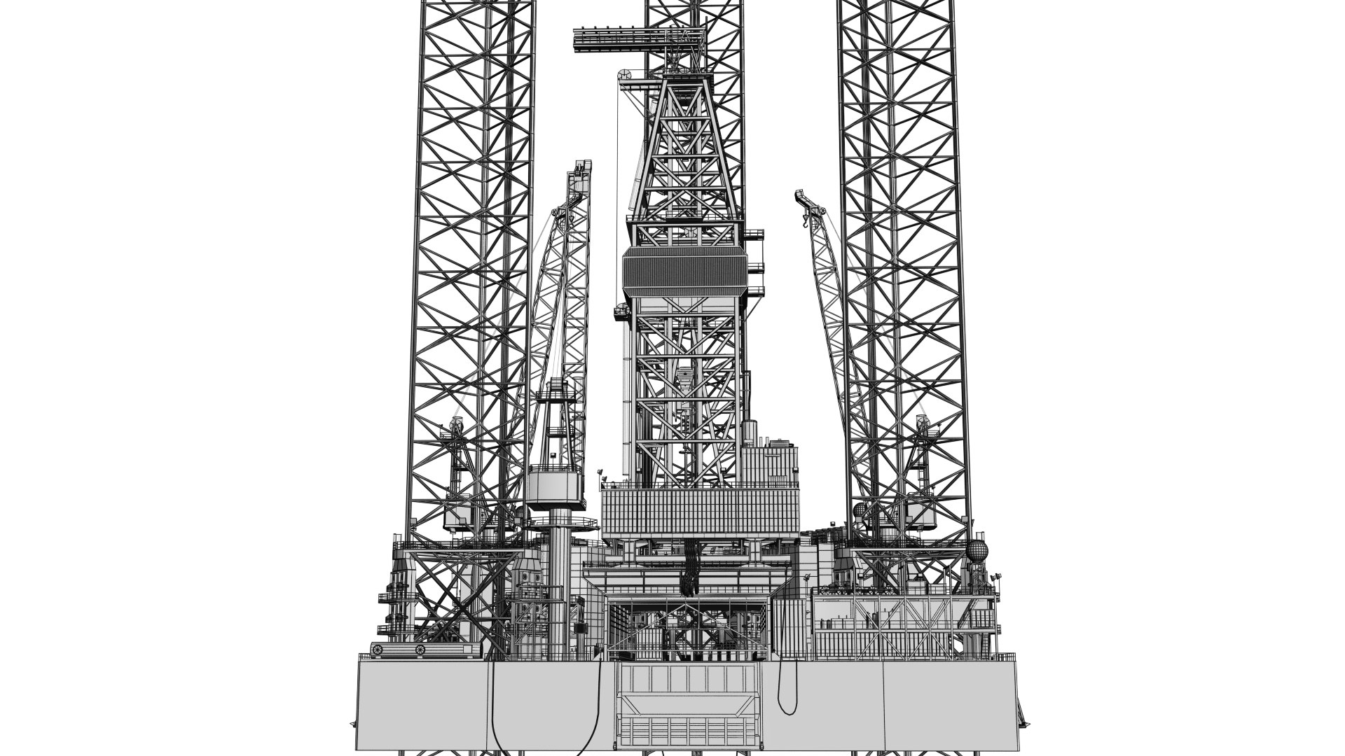 3D Platform Rig - TurboSquid 1429121