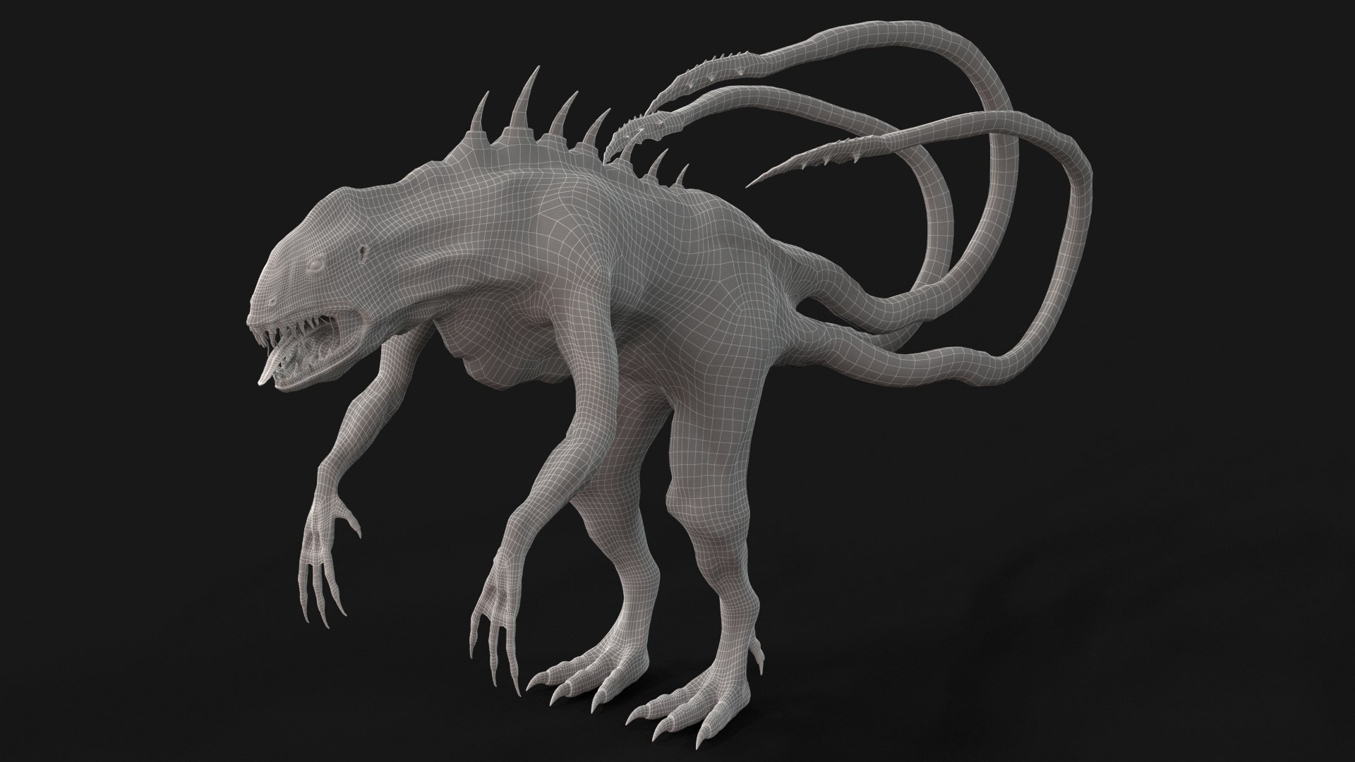 3D Model Fantasy Monster - TurboSquid 1740808
