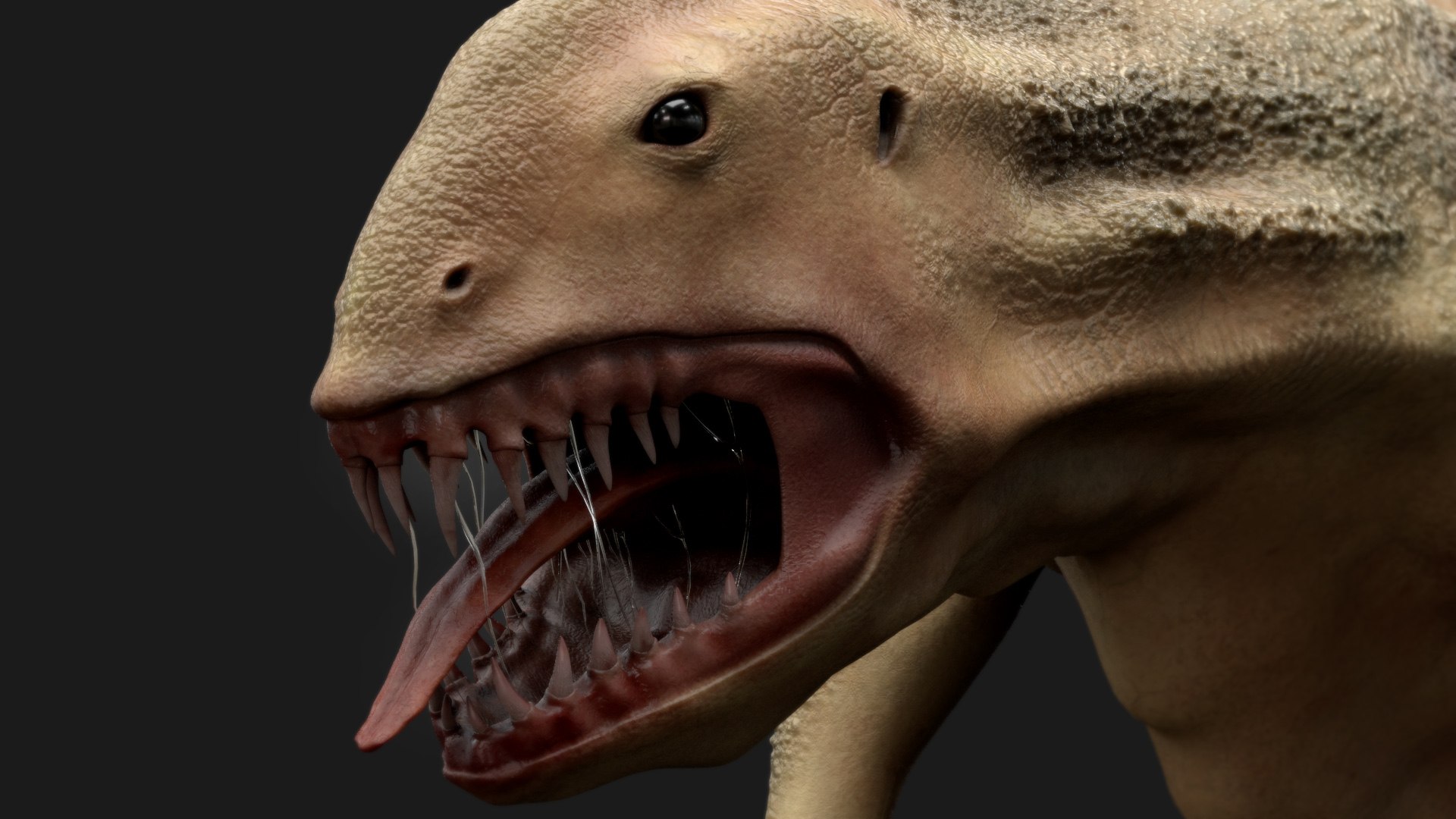 3D Model Fantasy Monster - TurboSquid 1740808